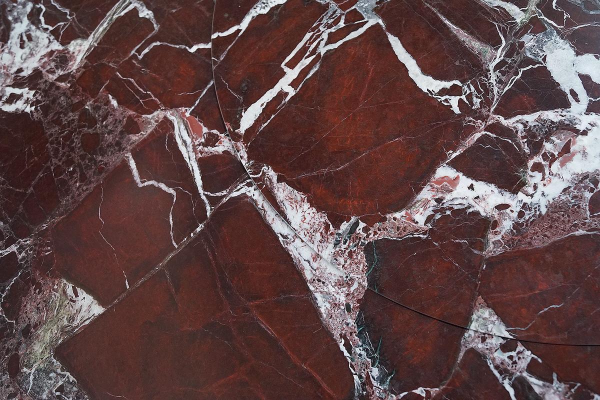 Eye-Catching Red Marbles | Artemest