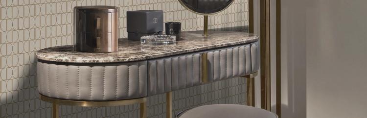 Luxury Vanity Tables in Gold and Precious Materials | Artemest