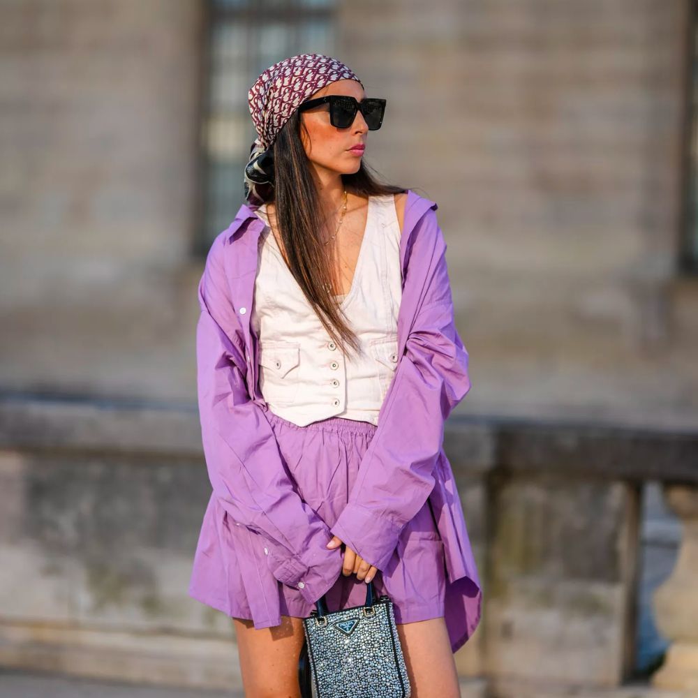 10 Chic Ways To Wear A Silk Scarf Instyle