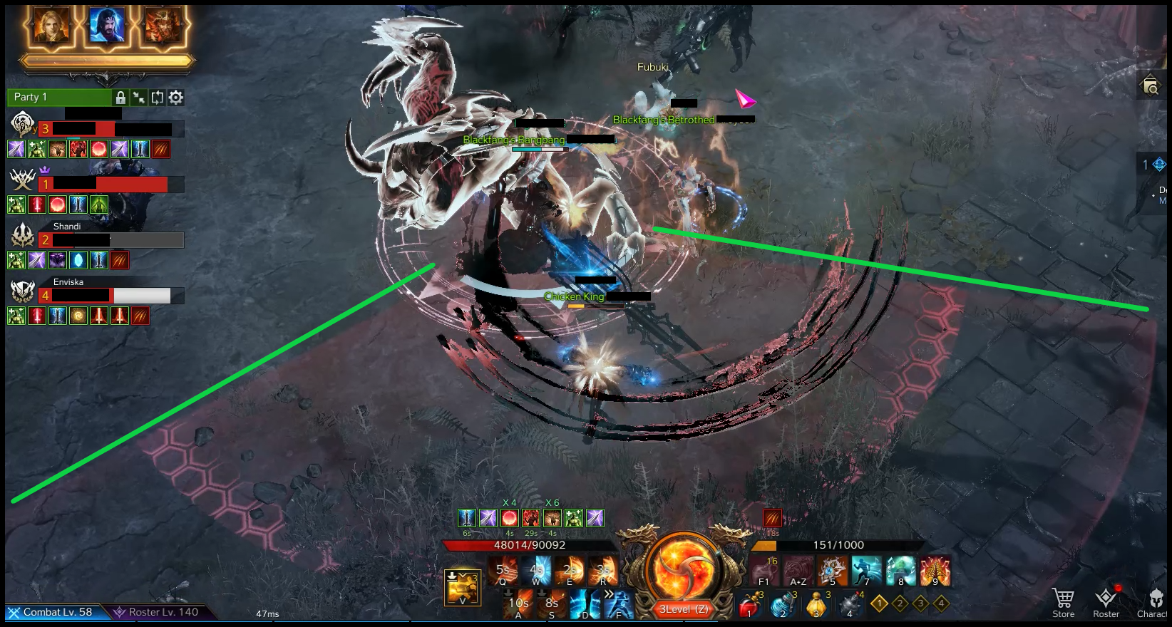 Entering the Resurrected Demon Beast Lair - Legion Raid Guide: Valtan ...