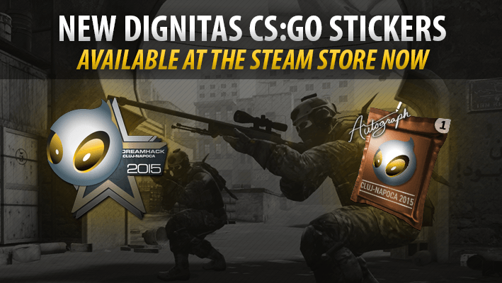 Team Dignitas CSGO Stickers available in Steam Store | Dignitas