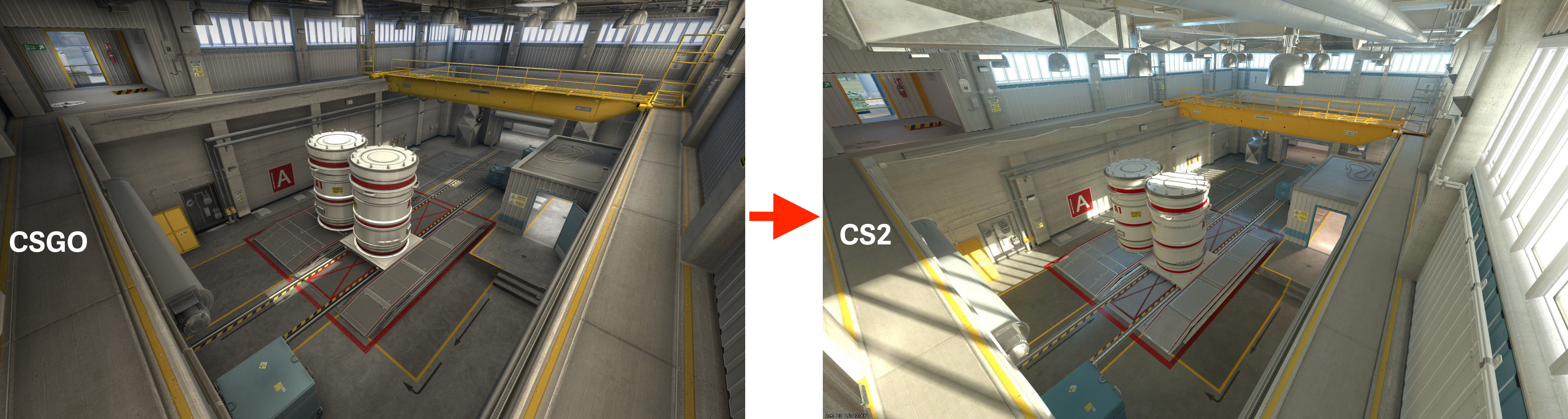 The Key Differences Between the Maps in CS2 and CSGO | Dignitas