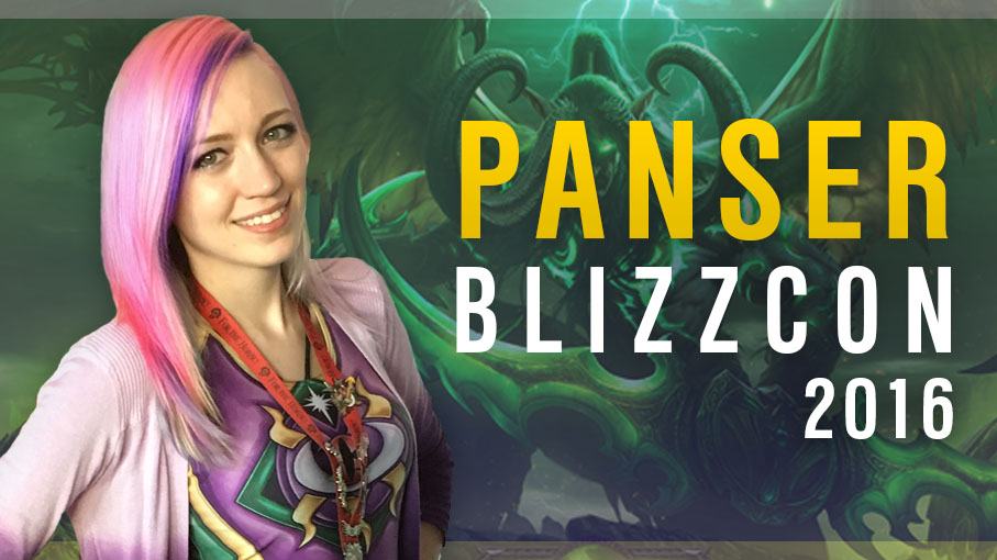 Interview with TradeChat/Panser at BlizzCon 2016 on her BlizzCon adventure and her future plans ...