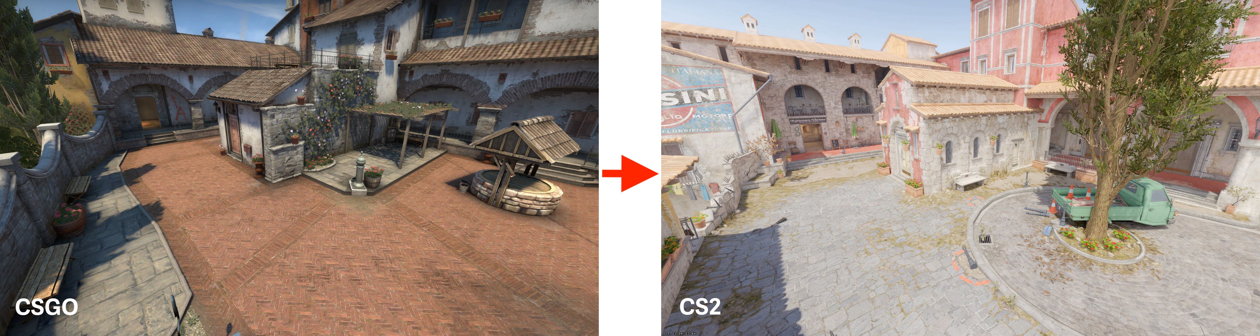 The Key Differences Between the Maps in CS2 and CSGO | Dignitas