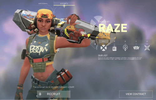 New VALORANT Agent Raze Revealed! | Dignitas