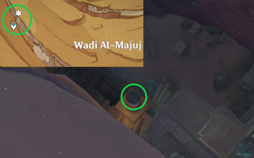 An Overview of All Dendroculus Locations in Desert of Hadramaveth | Dignitas