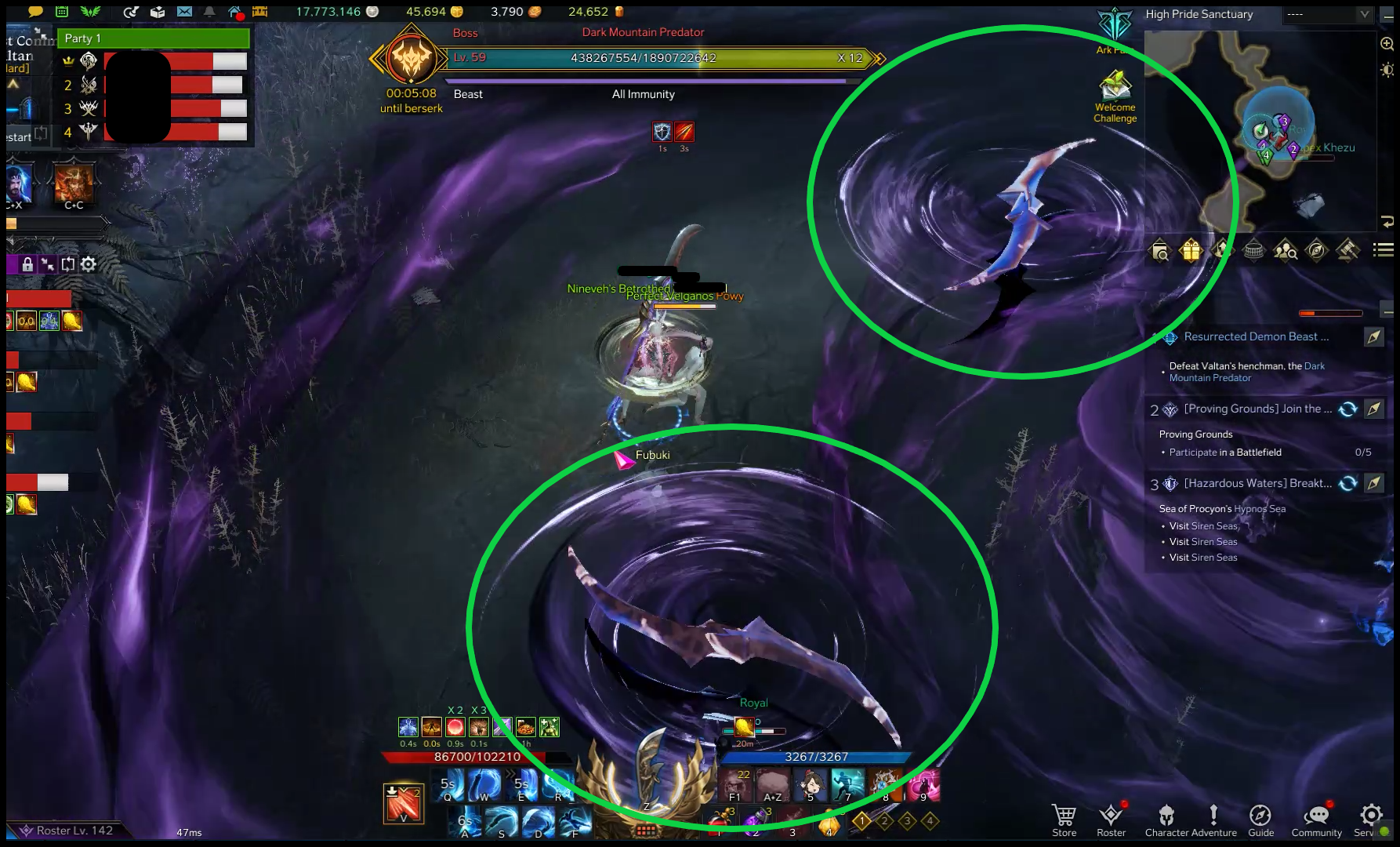 Entering the Resurrected Demon Beast Lair - Legion Raid Guide: Valtan ...