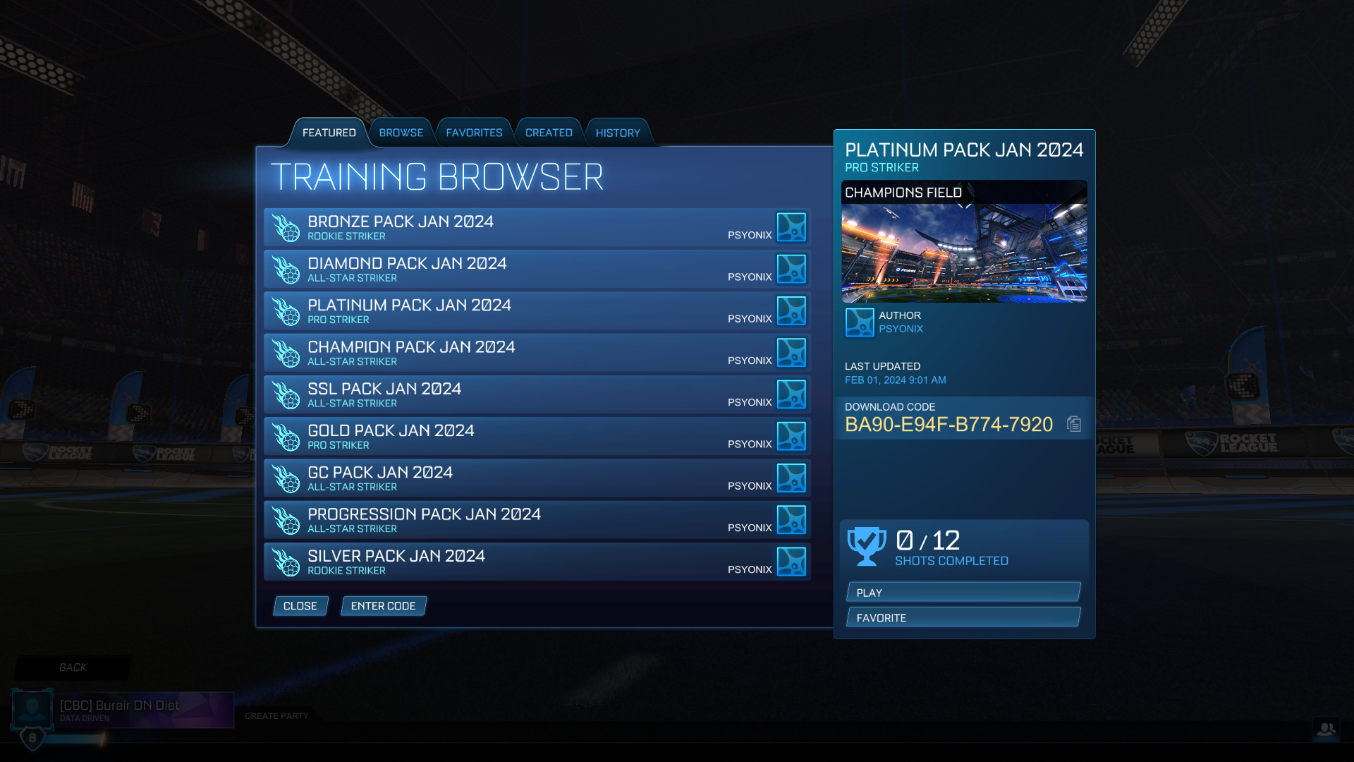 Best Training Packs for Every Rank in Rocket League | Dignitas