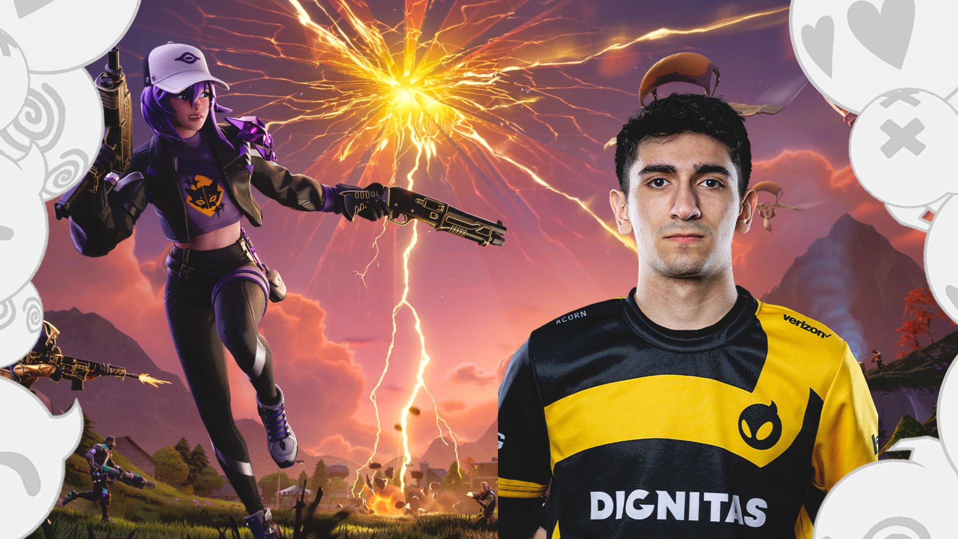 The Basics of Combat in Fortnite with Acorn | Dignitas