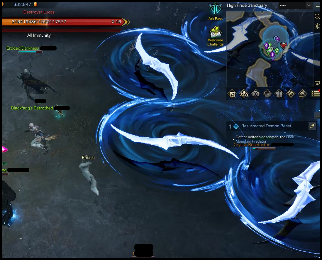 Entering the Resurrected Demon Beast Lair - Legion Raid Guide: Valtan ...