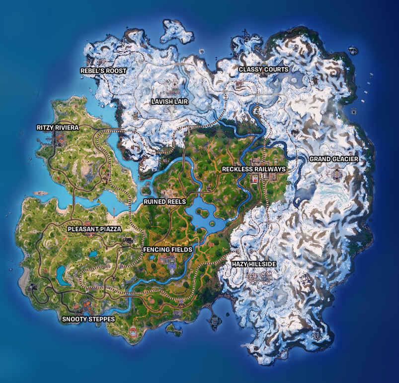 The Best Places to Drop for a Good Start in Fortnite Chapter 5: Season ...