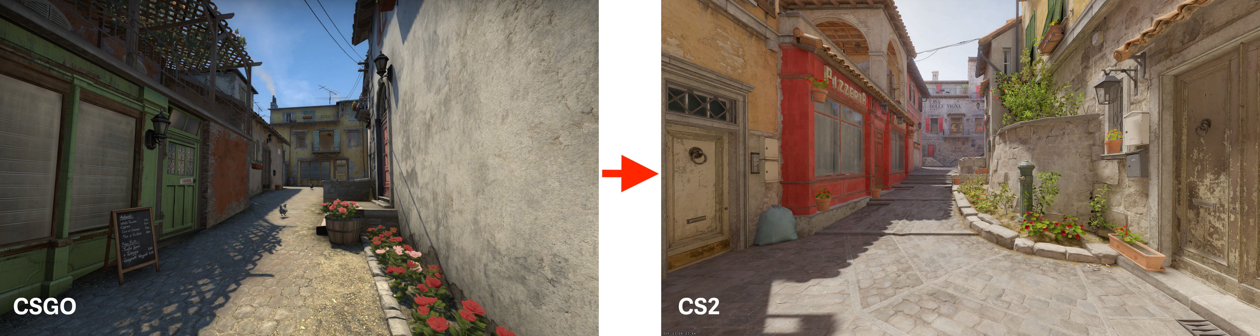 The Key Differences Between the Maps in CS2 and CSGO | Dignitas