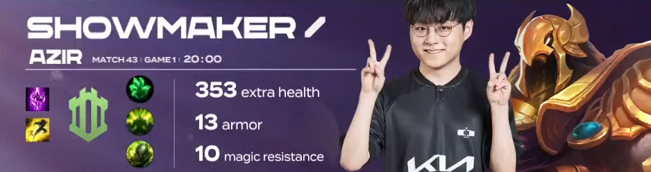 Play Tank Azir Like Showmaker | Dignitas