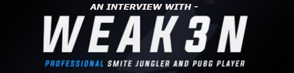 World Champion SMITE Player Weak3n - An Interview | Dignitas
