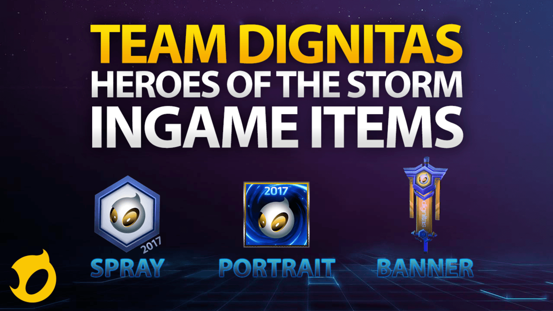 How To: Get Team Dignitas In-Game HGC Items | Dignitas