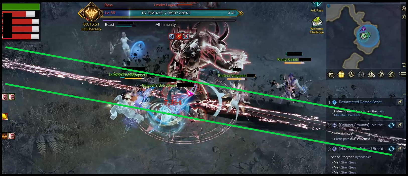 Entering the Resurrected Demon Beast Lair - Legion Raid Guide: Valtan ...