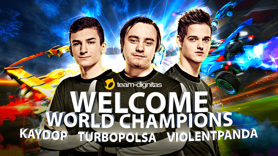 Team Dignitas welcomes former Gale Force Esports Rocket League team as ...