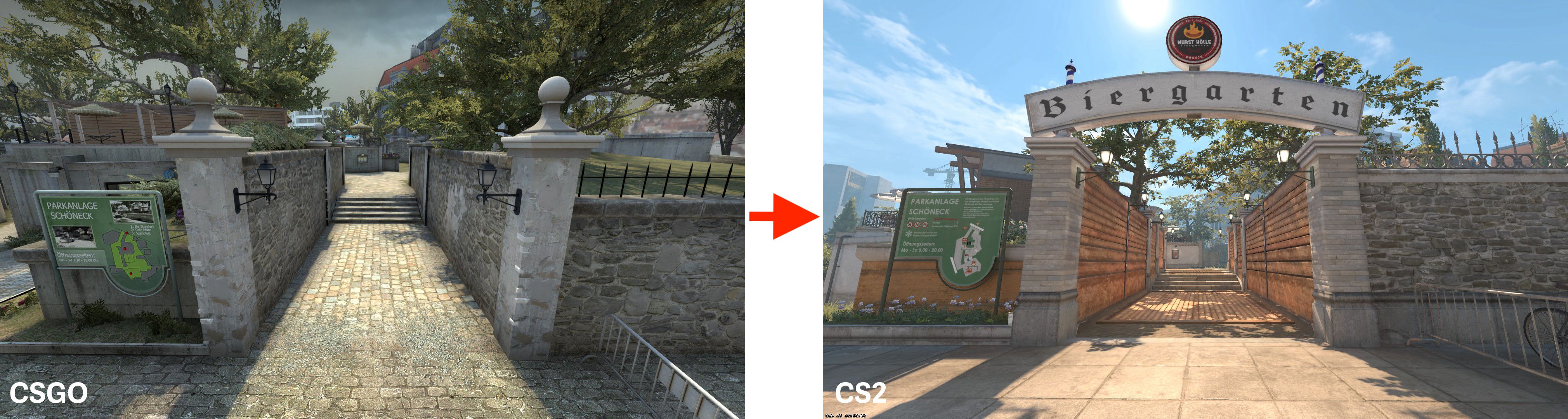 The Key Differences Between the Maps in CS2 and CSGO | Dignitas
