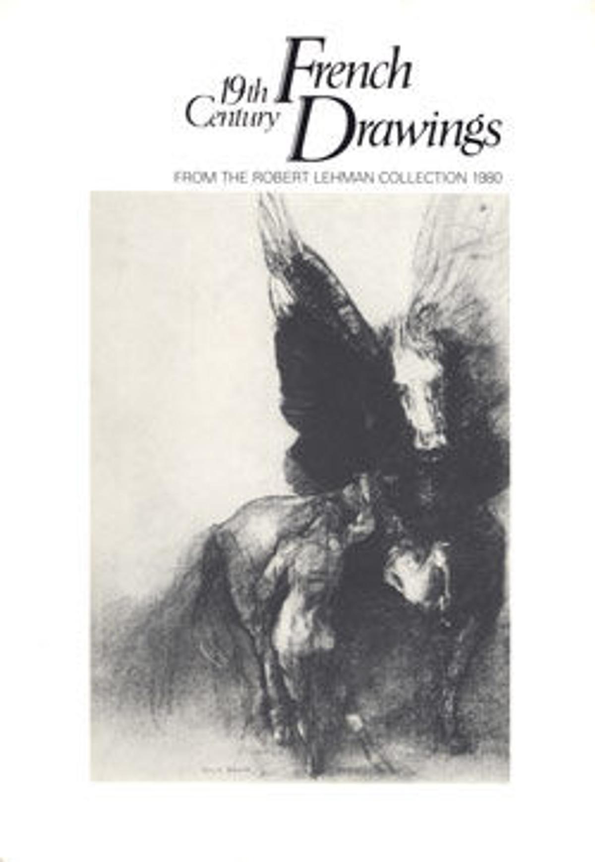 Nineteenth Century French Drawings from the Robert Lehman Collection ...