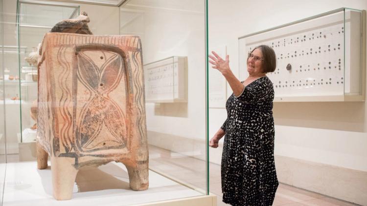 Terracotta larnax (chest-shaped coffin) - Minoan - Late Minoan IIIB ...