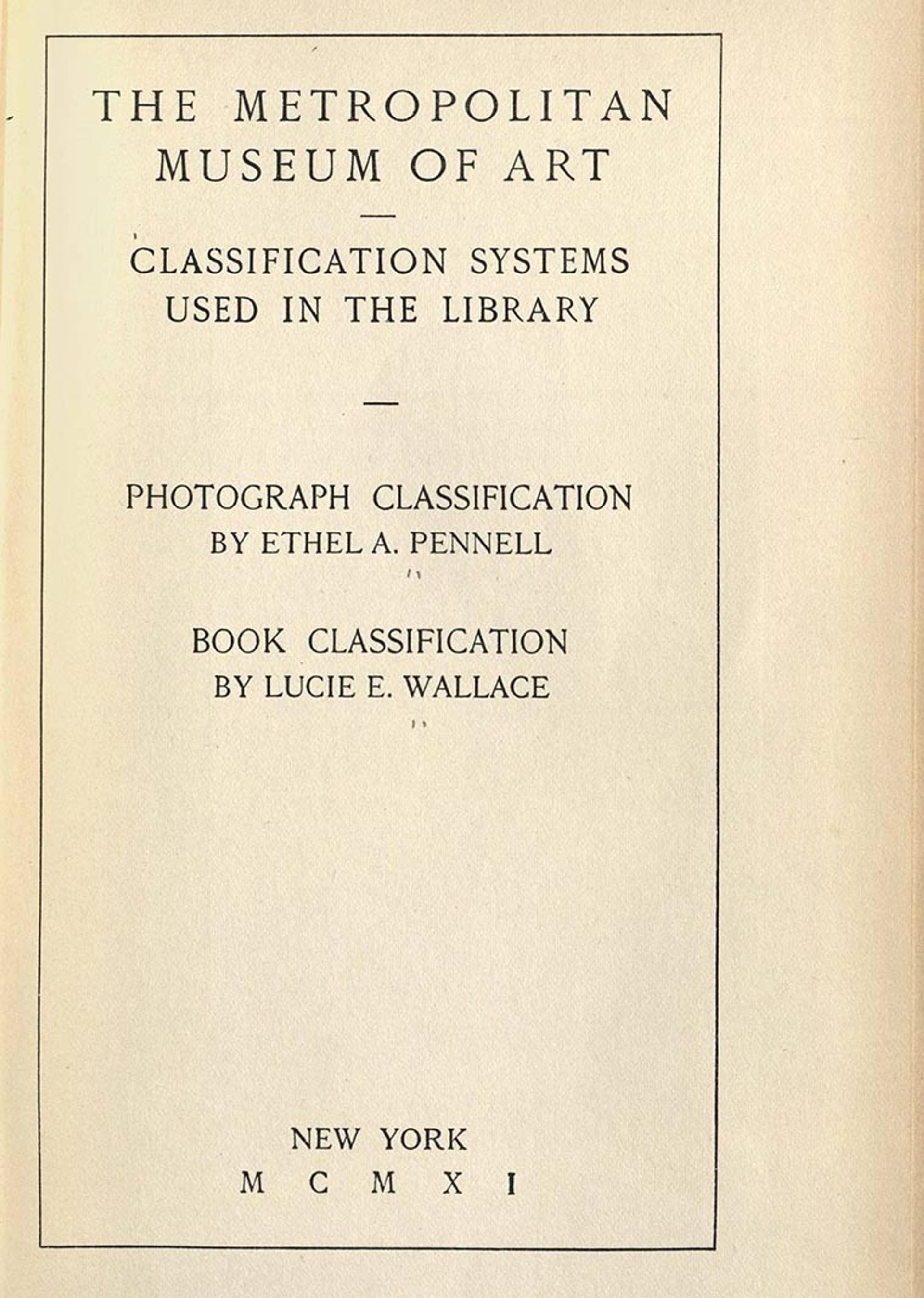 The Path to Standardization at Thomas J. Watson Library - The ...