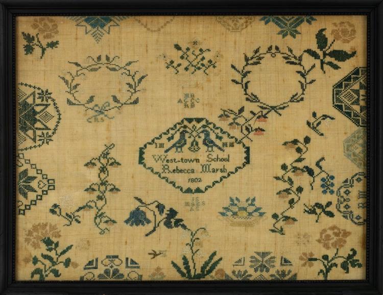 Alphabets, Flowers, and Verse: American Samplers and Needlework by ...