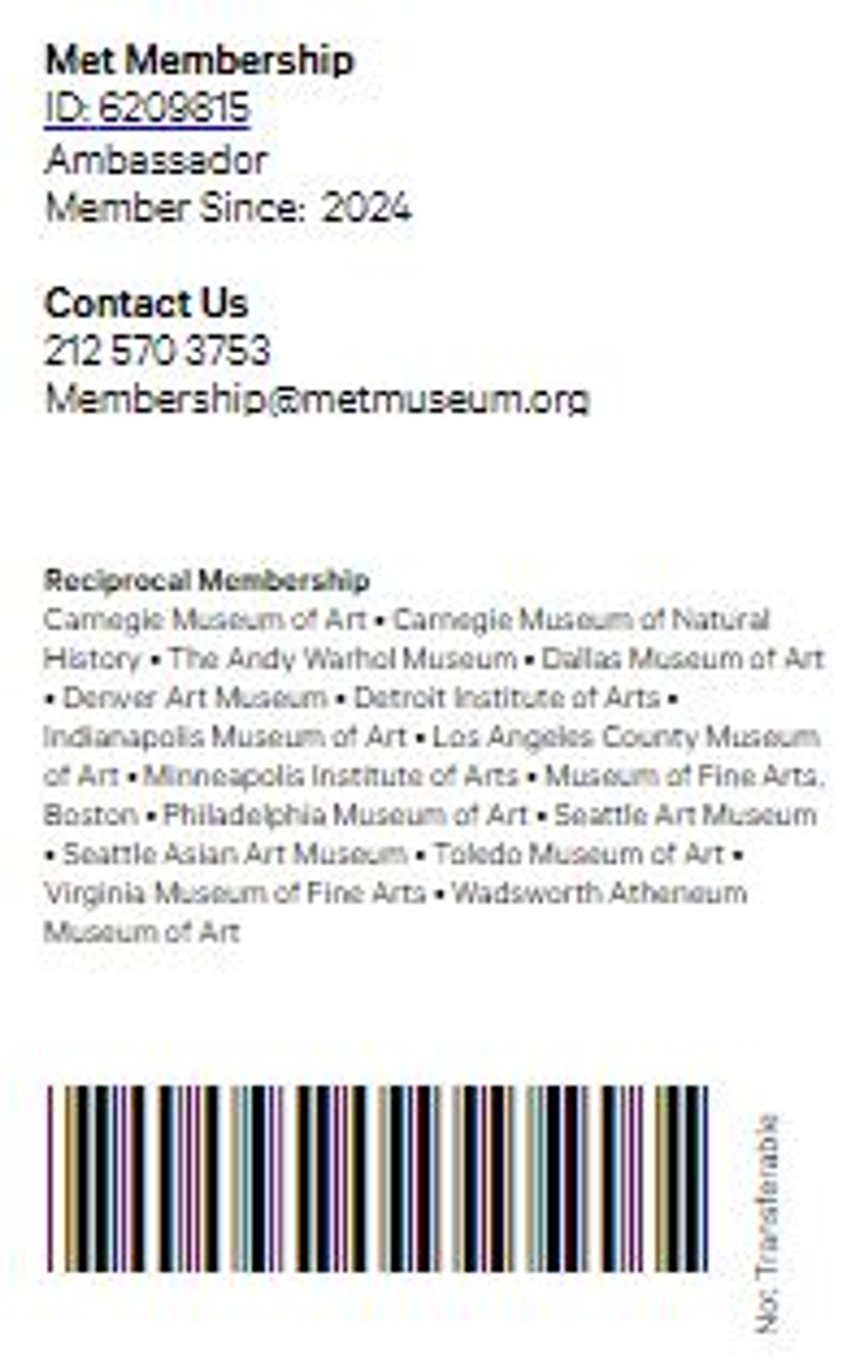 The Metropolitan Museum of Art