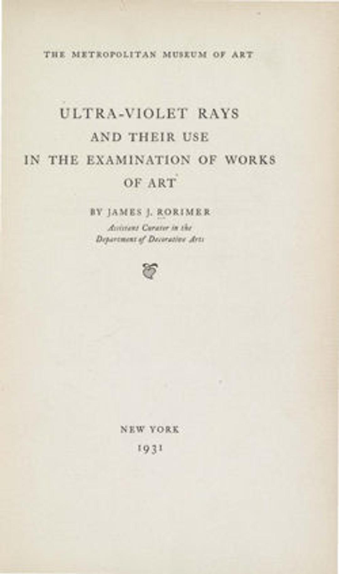 The Care and Handling of Art Objects: Practices in The Metropolitan ...