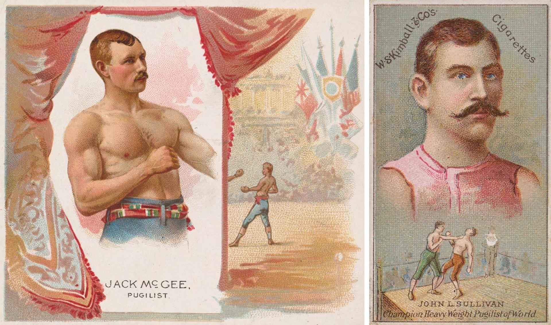 A First Look at On The Ropes: Vintage Boxing Cards from the Jefferson R ...
