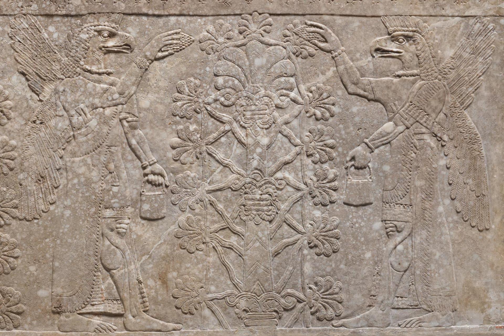 Relief panel - Assyrian - Neo-Assyrian - The Metropolitan Museum of Art