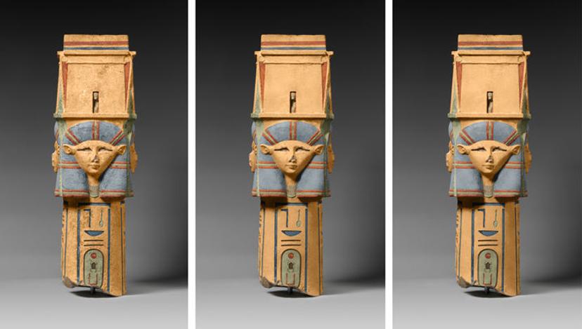 Petrified Sound and Digital Color: A Hathor Column in the New Ptolemaic ...