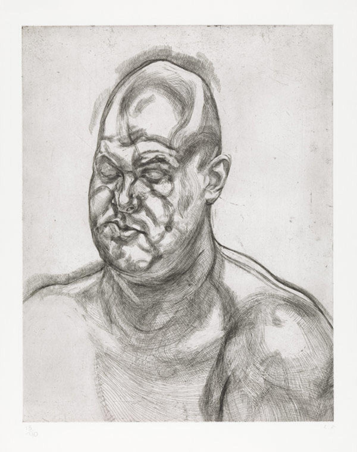 Existentialism and Abstraction: Etchings by Lucian Freud and Brice ...