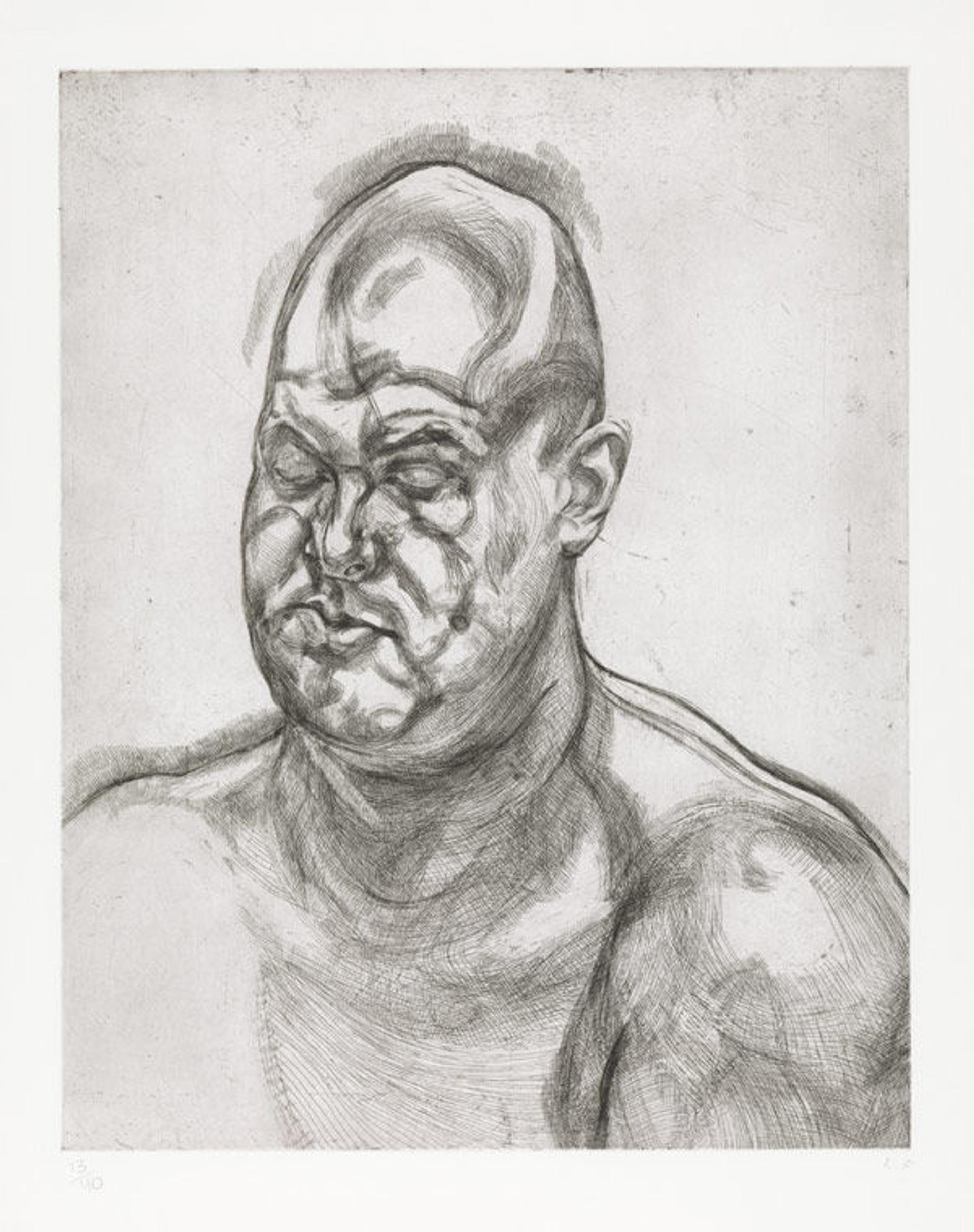 Existentialism and Abstraction: Etchings by Lucian Freud and Brice ...