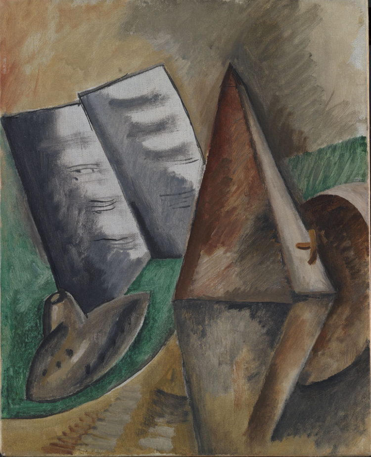 Georges Braque's Still Life with Metronome (Still Life with Mandola and ...