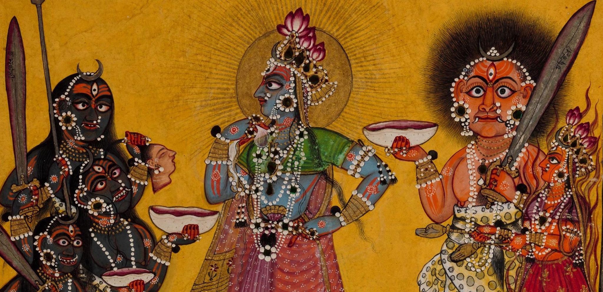 The Goddess Bhadrakali and Early Pahari Painting - The Metropolitan ...