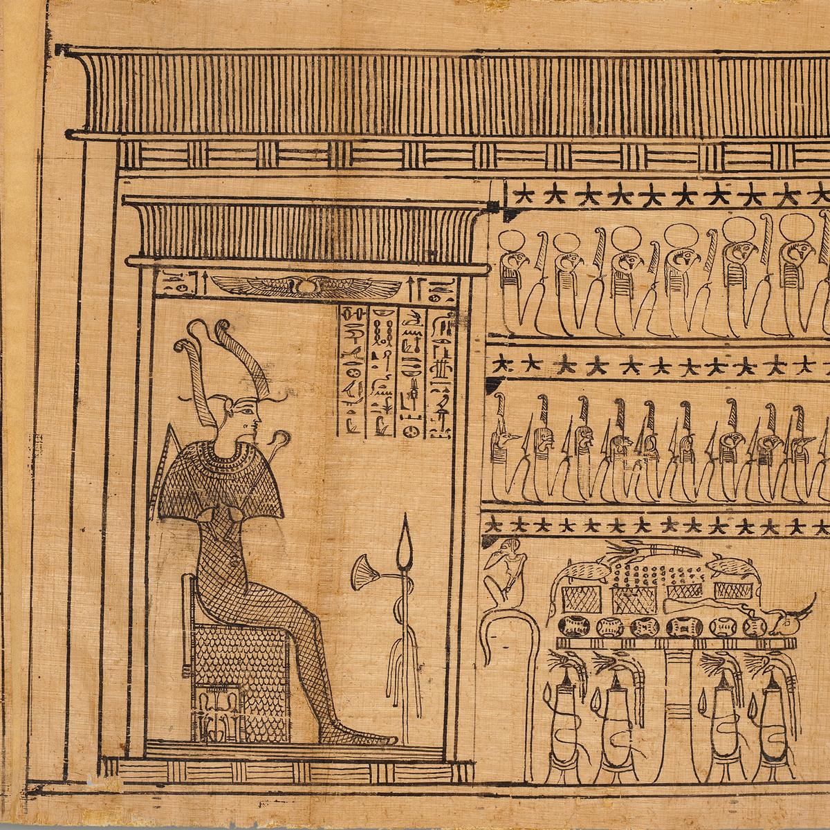 Scrolling through Imhotep's Book of the Dead - The Metropolitan Museum ...