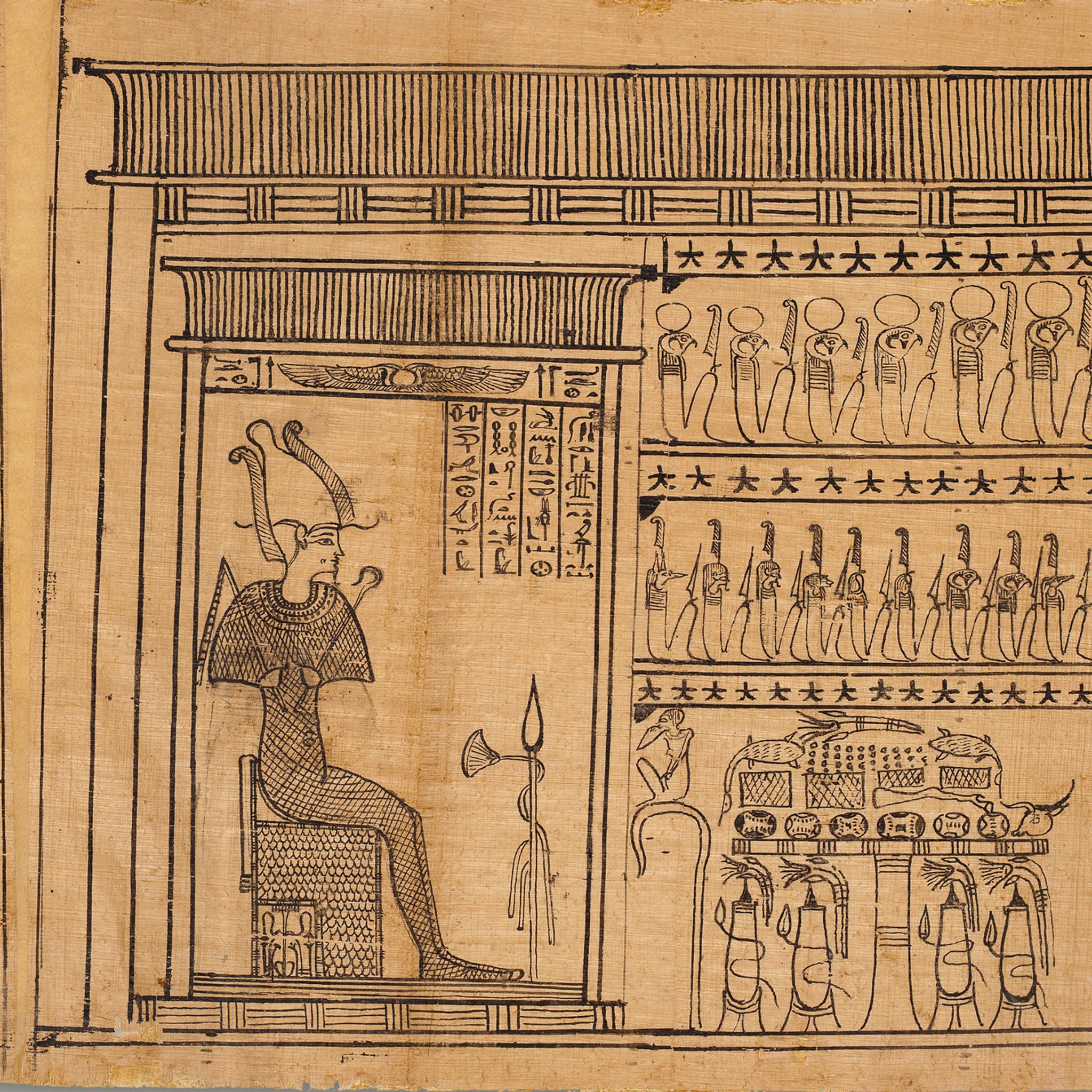 Scrolling through Imhotep's Book of the Dead - The Metropolitan Museum ...