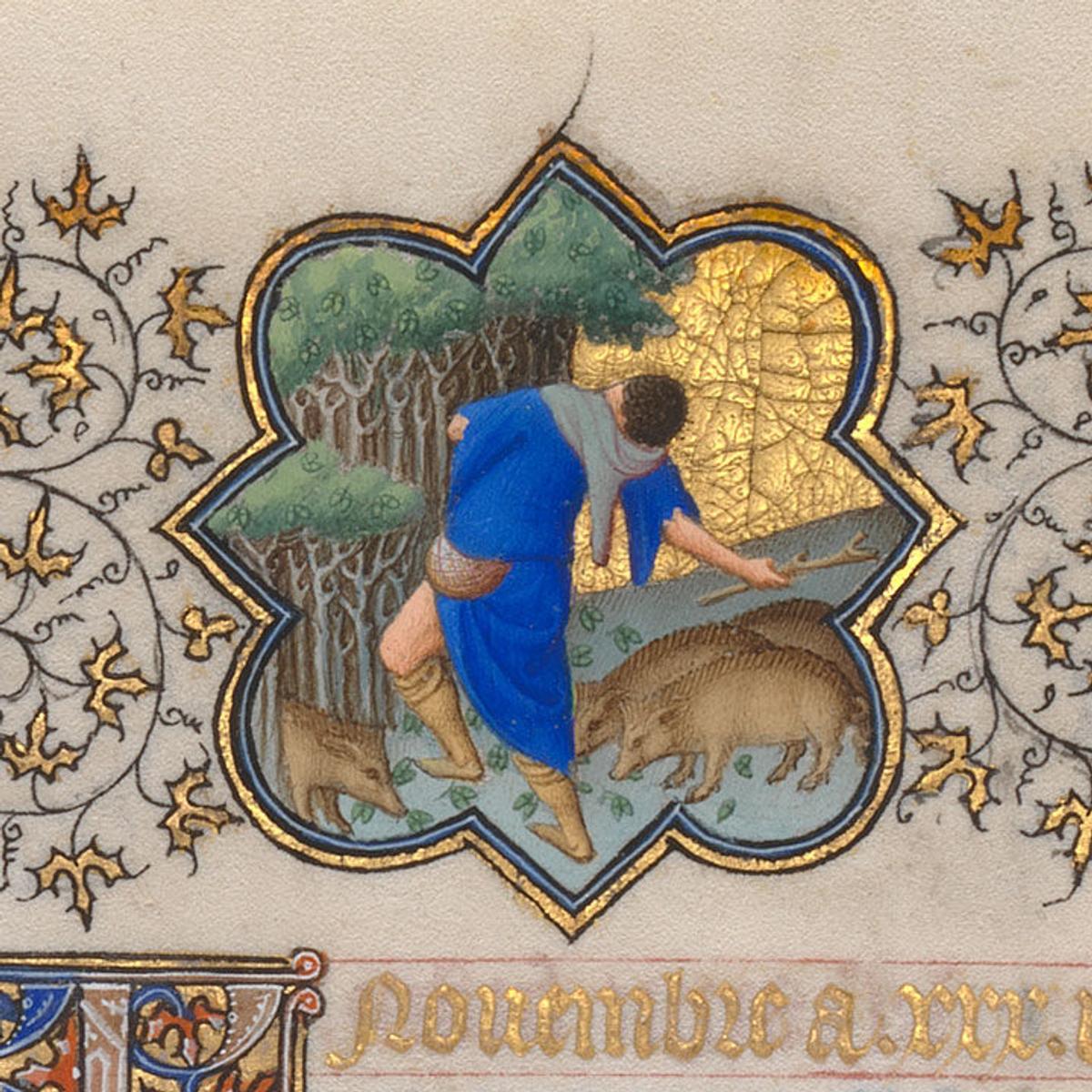 The Medieval Garden Enclosed—Pigs and Pannage - The Metropolitan Museum ...