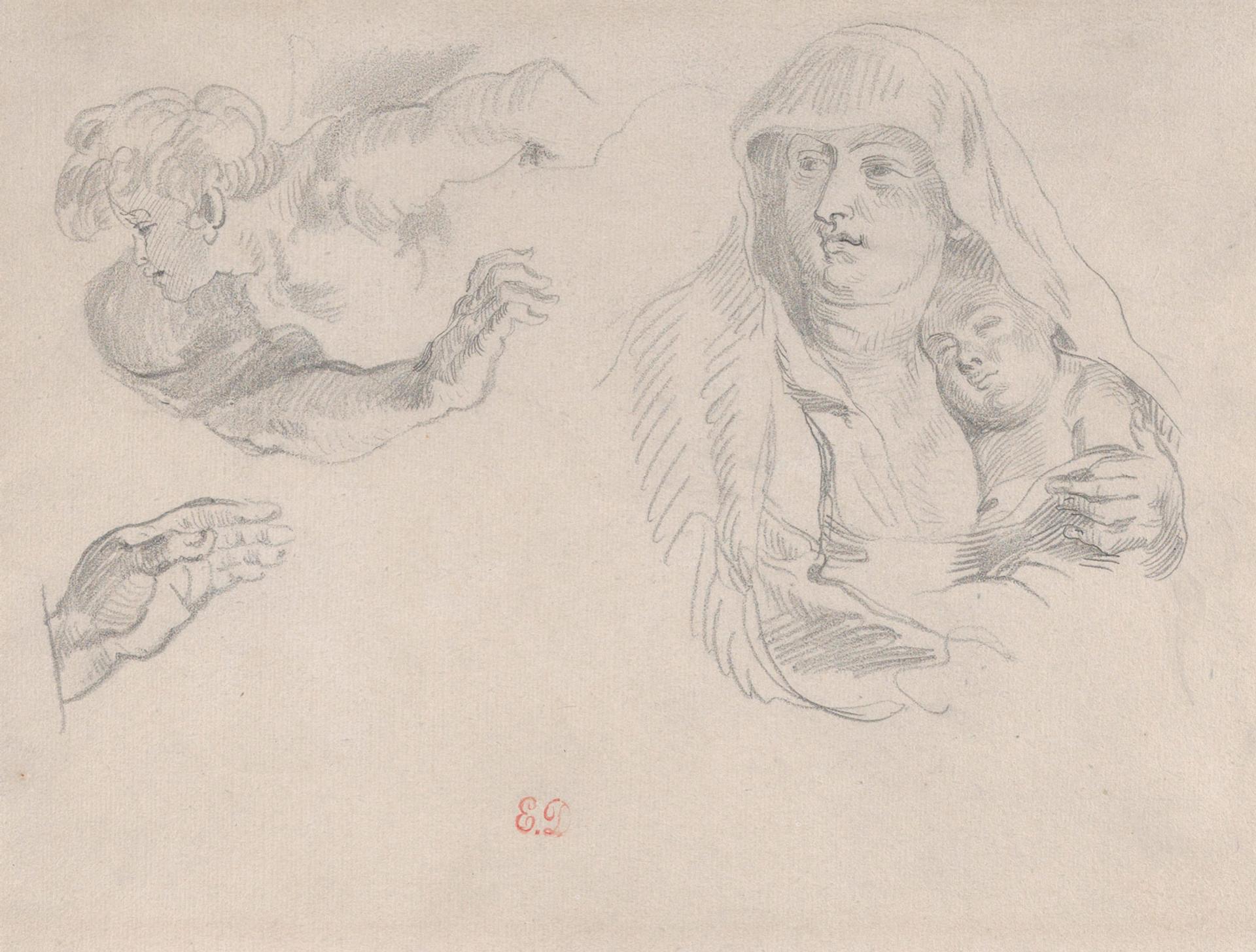 Tracing the Artistic Practice of Delacroix with Devotion to Drawing ...