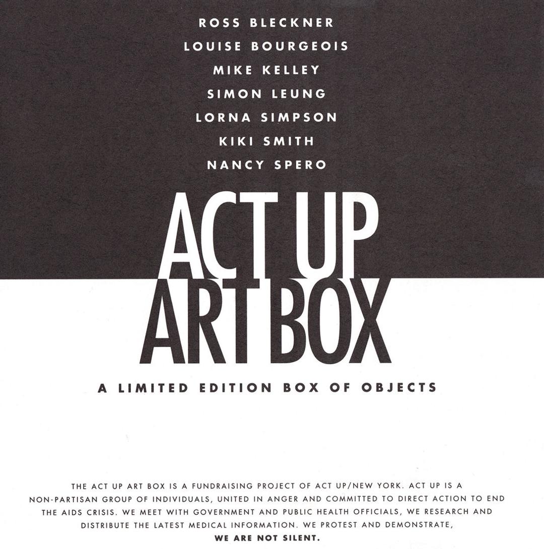 A Short History of the ACT UP Art Box - The Metropolitan Museum of Art
