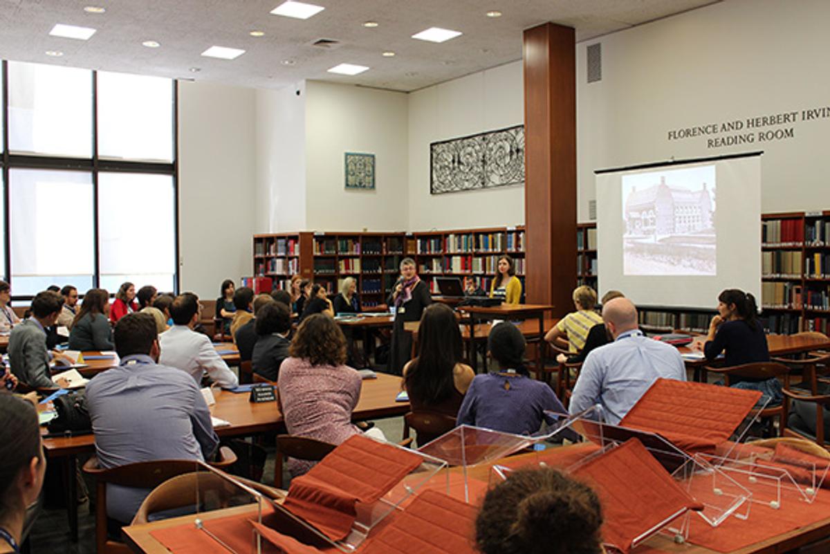 2014–2015 Museum Fellows Orientation to Watson Library - The ...