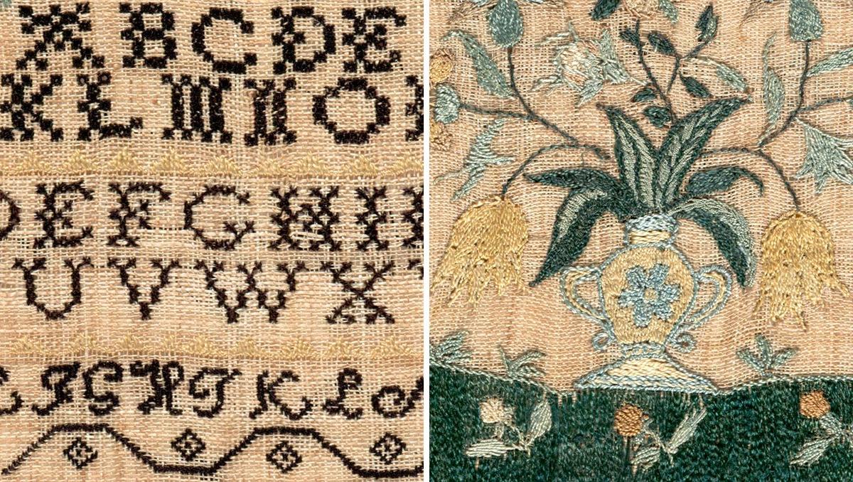 Alphabets, Flowers, and Verse: American Samplers and Needlework by ...