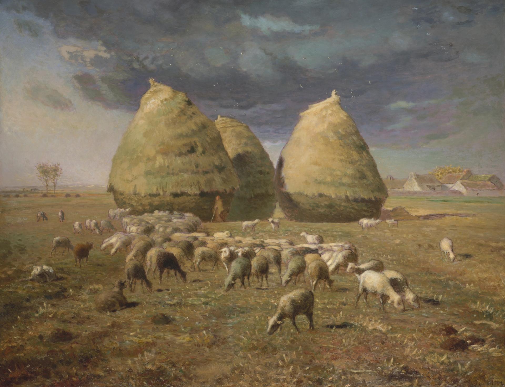 Xu Bing on Jean-François Millet’s Haystacks: Autumn - The Metropolitan ...