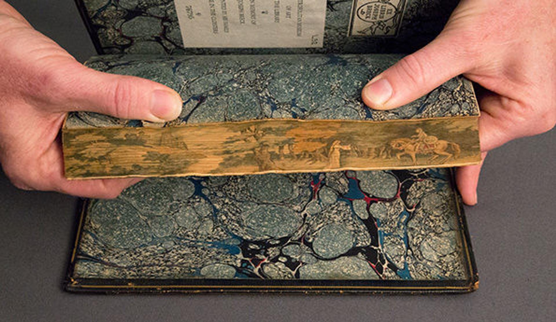 A (Disappearing) Fore-edge Painted Book at The Cloisters Library - The ...