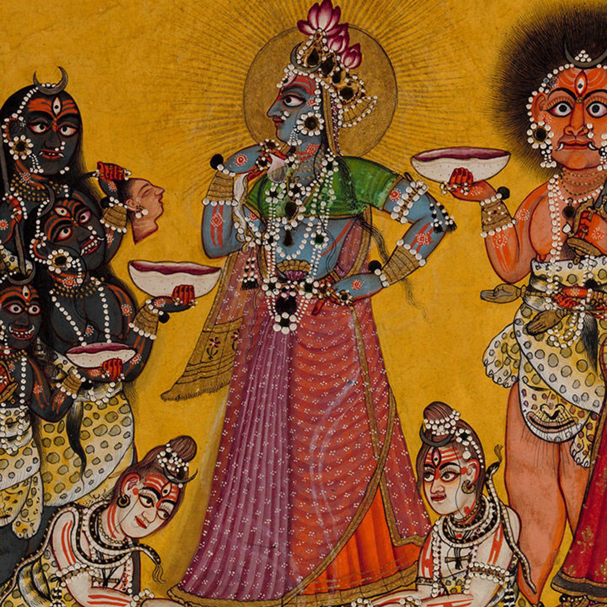 The Goddess Bhadrakali and Early Pahari Painting - The Metropolitan ...