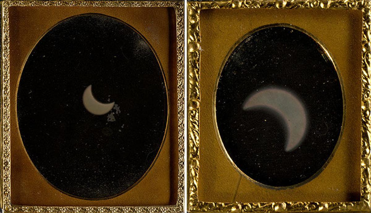The First Total Solar Eclipse Ever Captured in Photographs in the ...