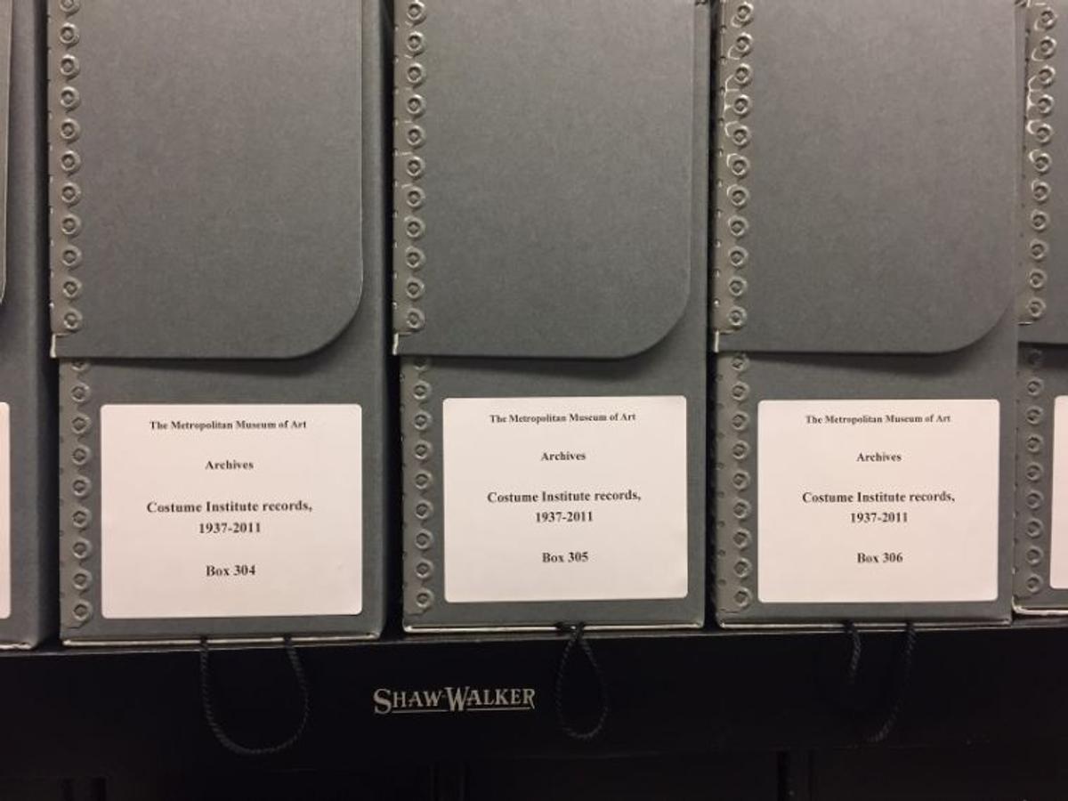 The Generosity of Donors: The Costume Institute Library - The ...