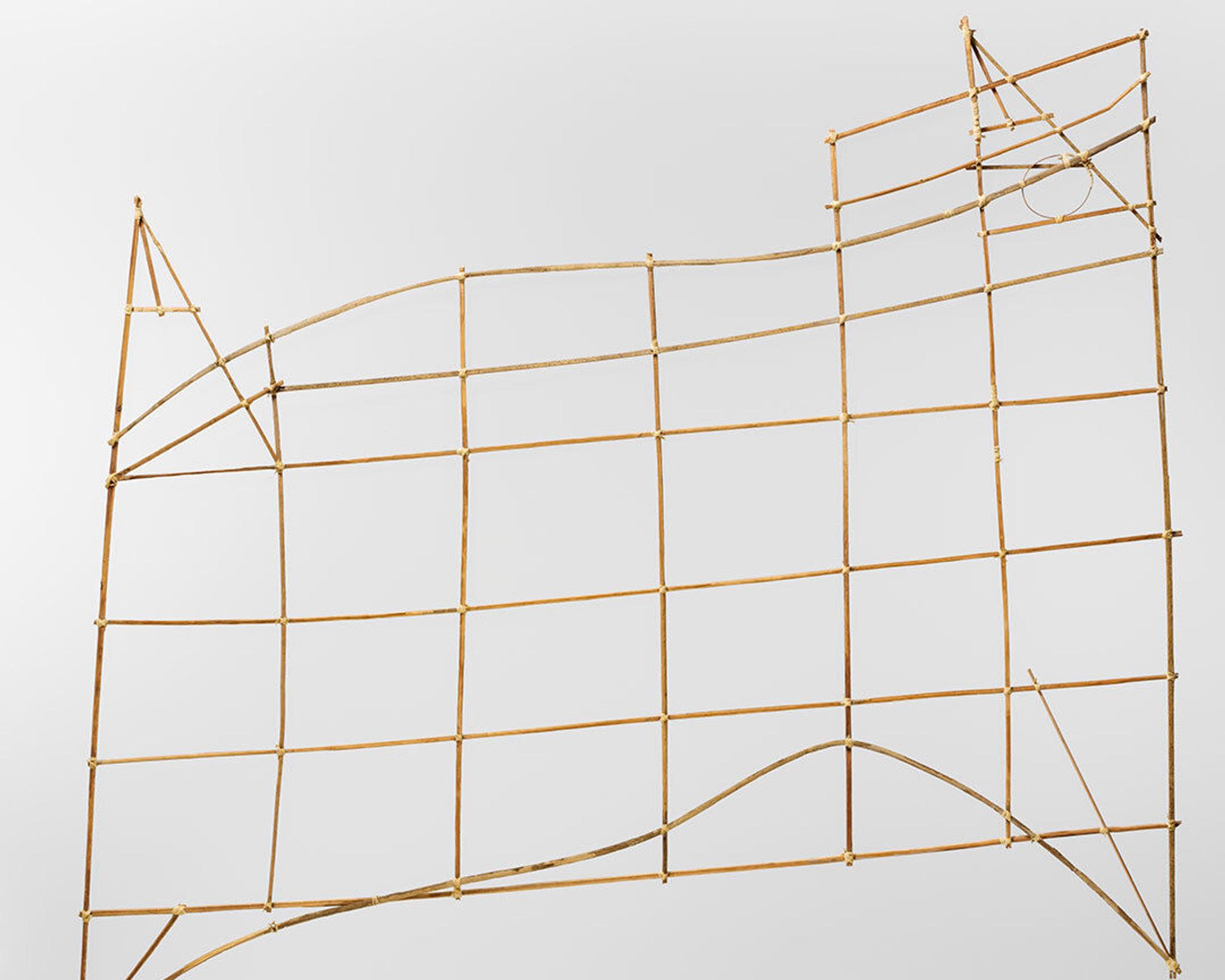 Marshall Islands artist - Rebbilib (navigational chart) - Marshallese ...