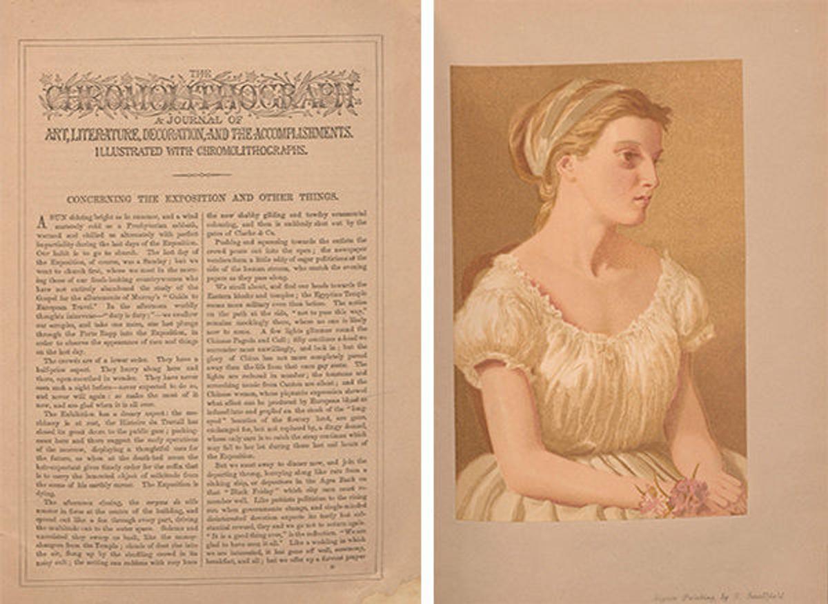 The Chromolithograph: A View into 1860s Victorian England - The ...