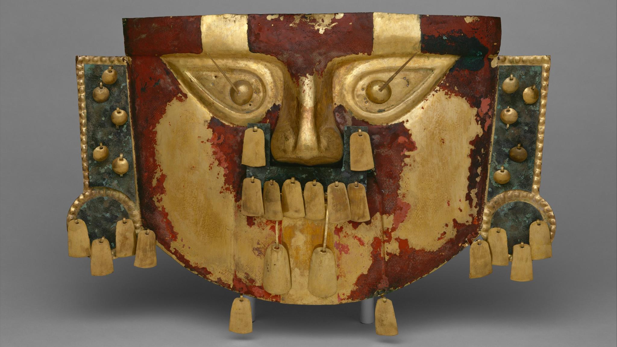 Lambayeque (Sicán) artist(s) - Funerary mask - Lambayeque (Sicán) - The ...